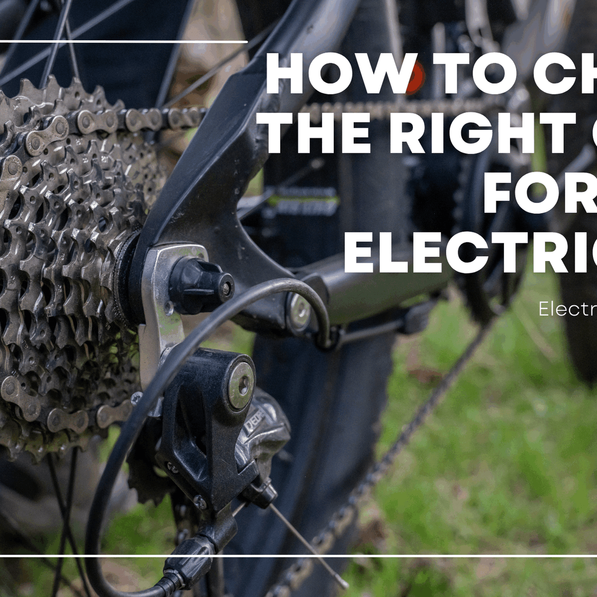 How To Choose the Right Chain for your Electric Bike – BKRE-EBIKE ...